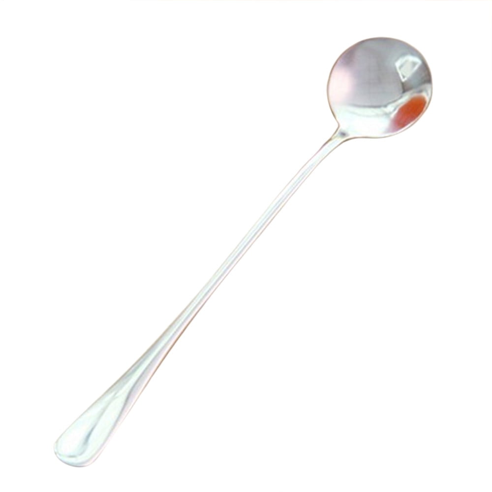 Uanit 8 Inch Long Handle Iced Tea Spoon, Coffee Spoon, Ice Cream Spoon ...