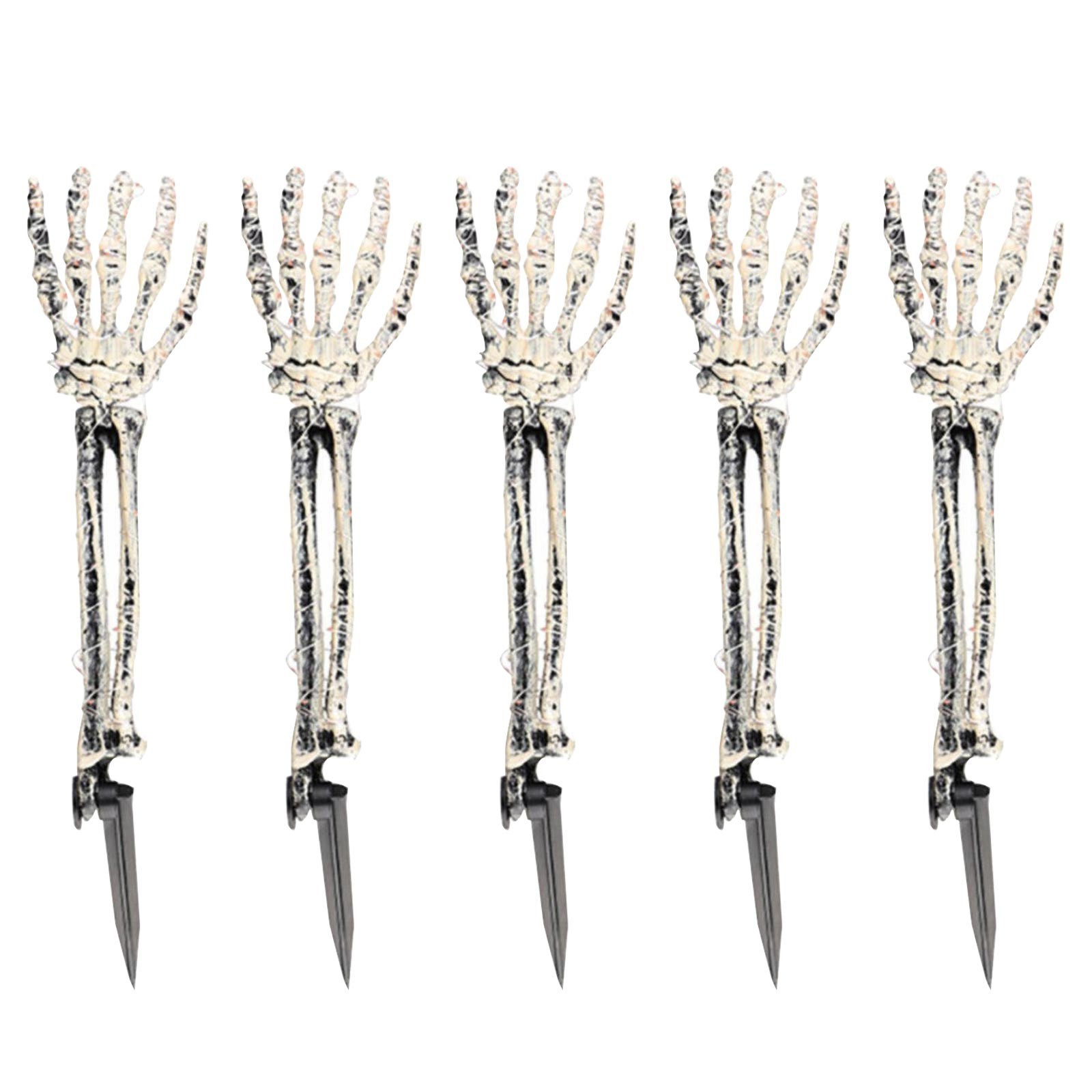 Uanit American Standard Skeleton Hand Lamp Halloween Decorations 5 Pack ...