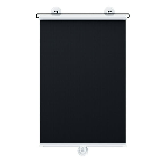 Uanit Blackout Suction Cups Roller Blinds for Windows,Retractable ...