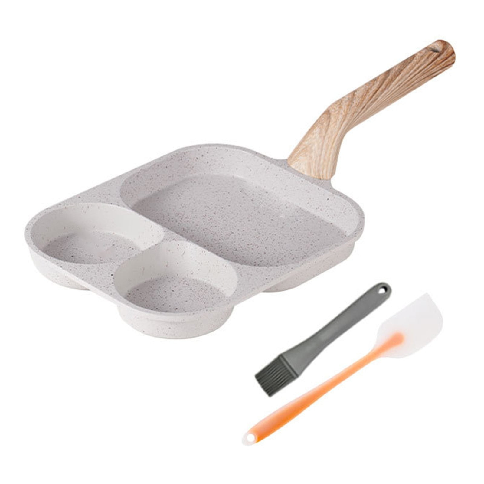 Uanit Breakfast Frying Pan 3 Cup Egg Pan Nonstick Omelette Skillet ...