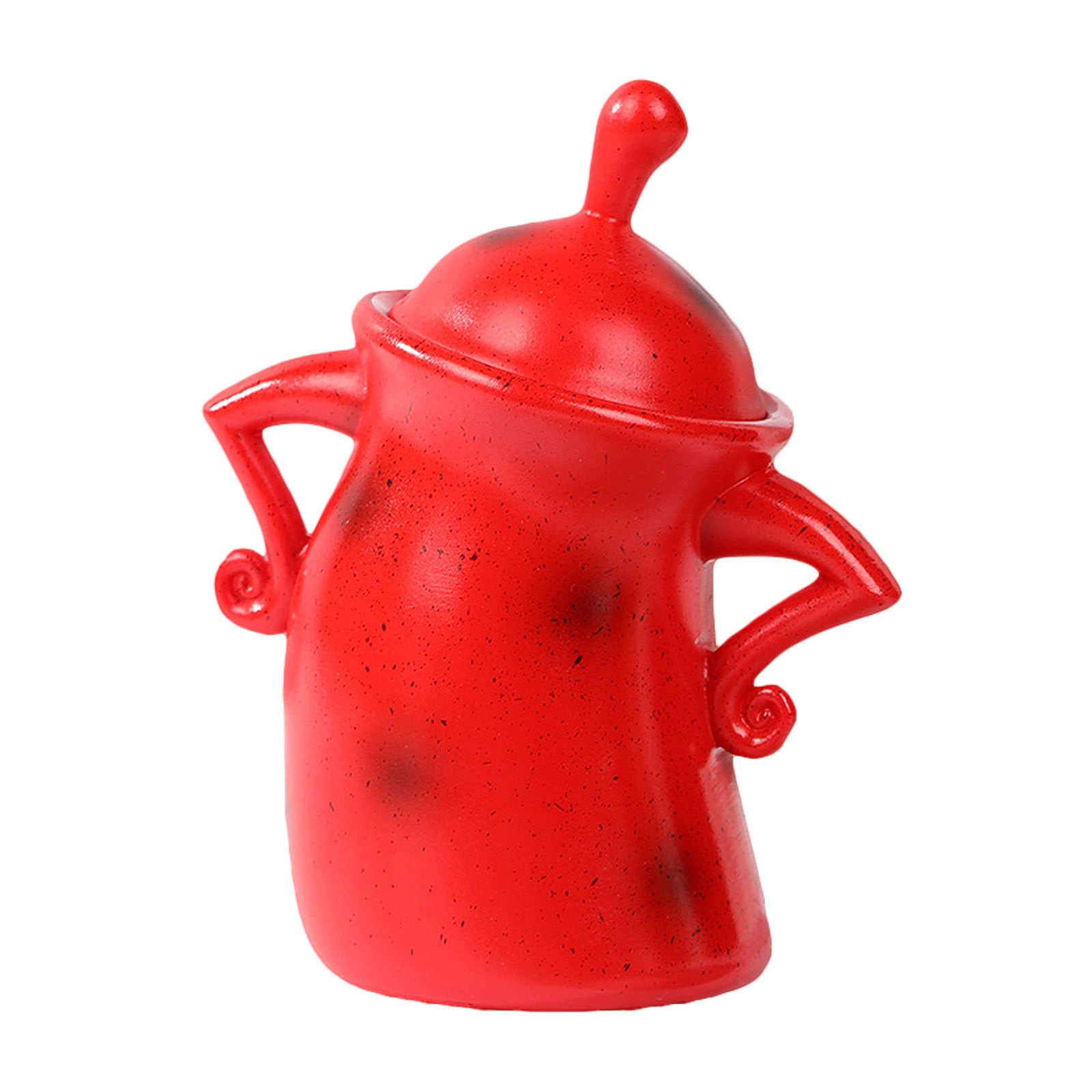 Uanit Canister with Attitude, Large Ceramics Jar with Lid,Cute Sassy ...