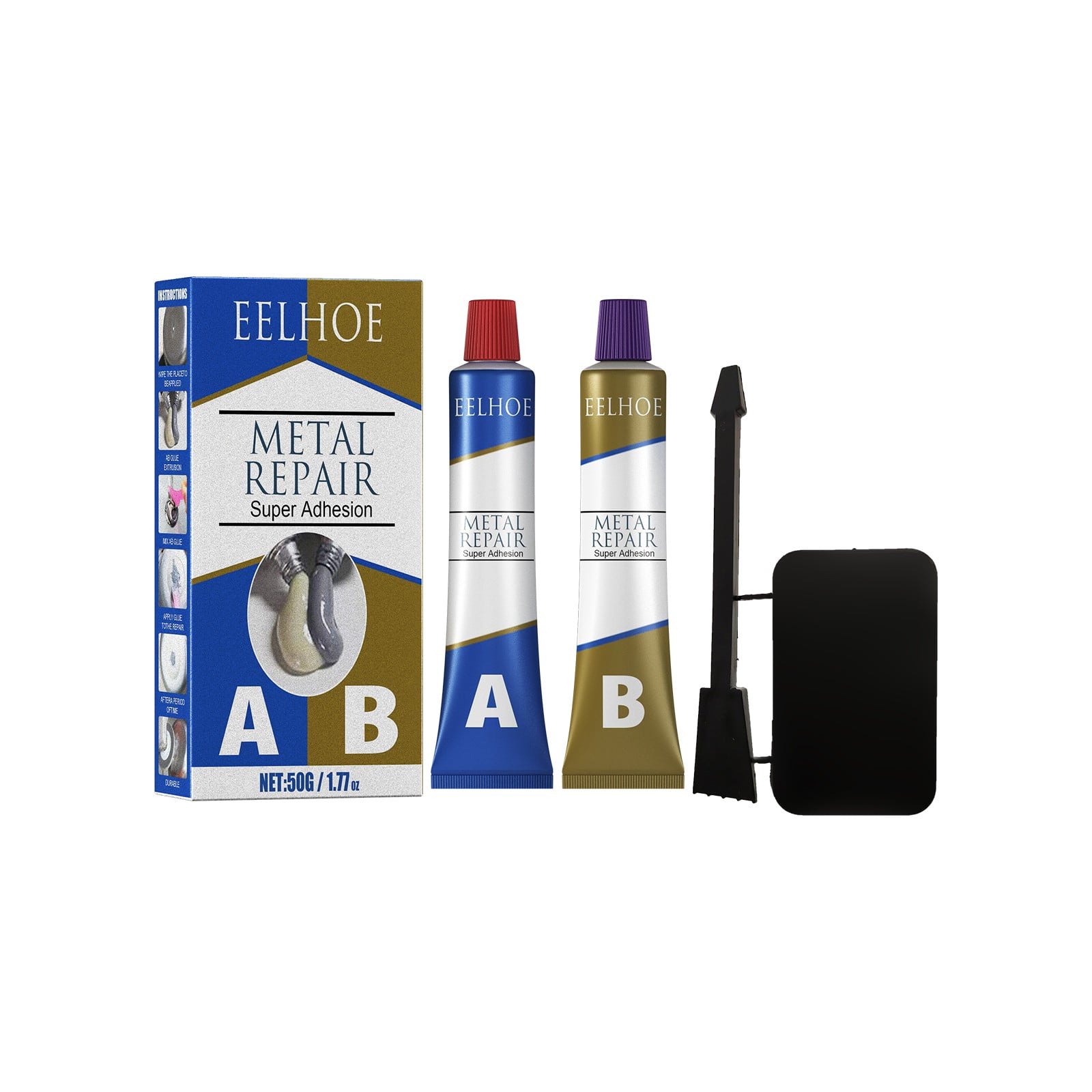 Uanit Cast Iron Sealant Defect Repair Caster's Glue High Temperature ...