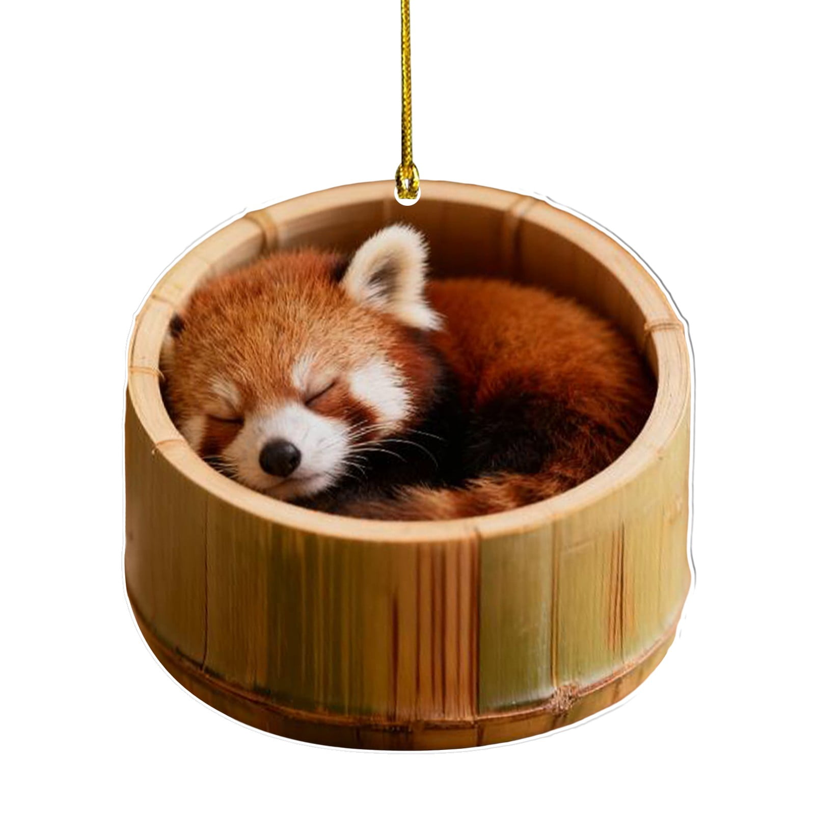 Uanit Christmas Animal Theme Acrylic Hanging Pendant Collection, 2D ...