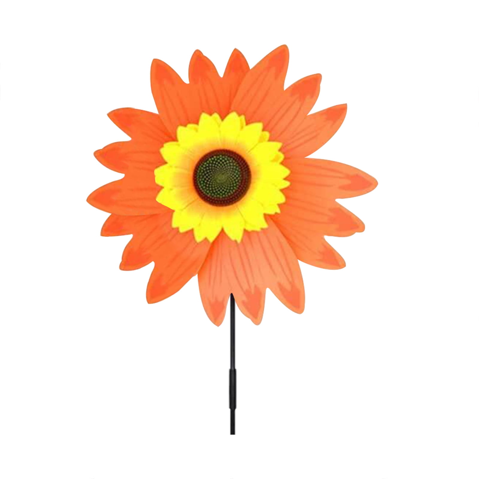 Uanit Colorful Sunflower Windmill Clearance Vibrant Outdoor Lawn and ...