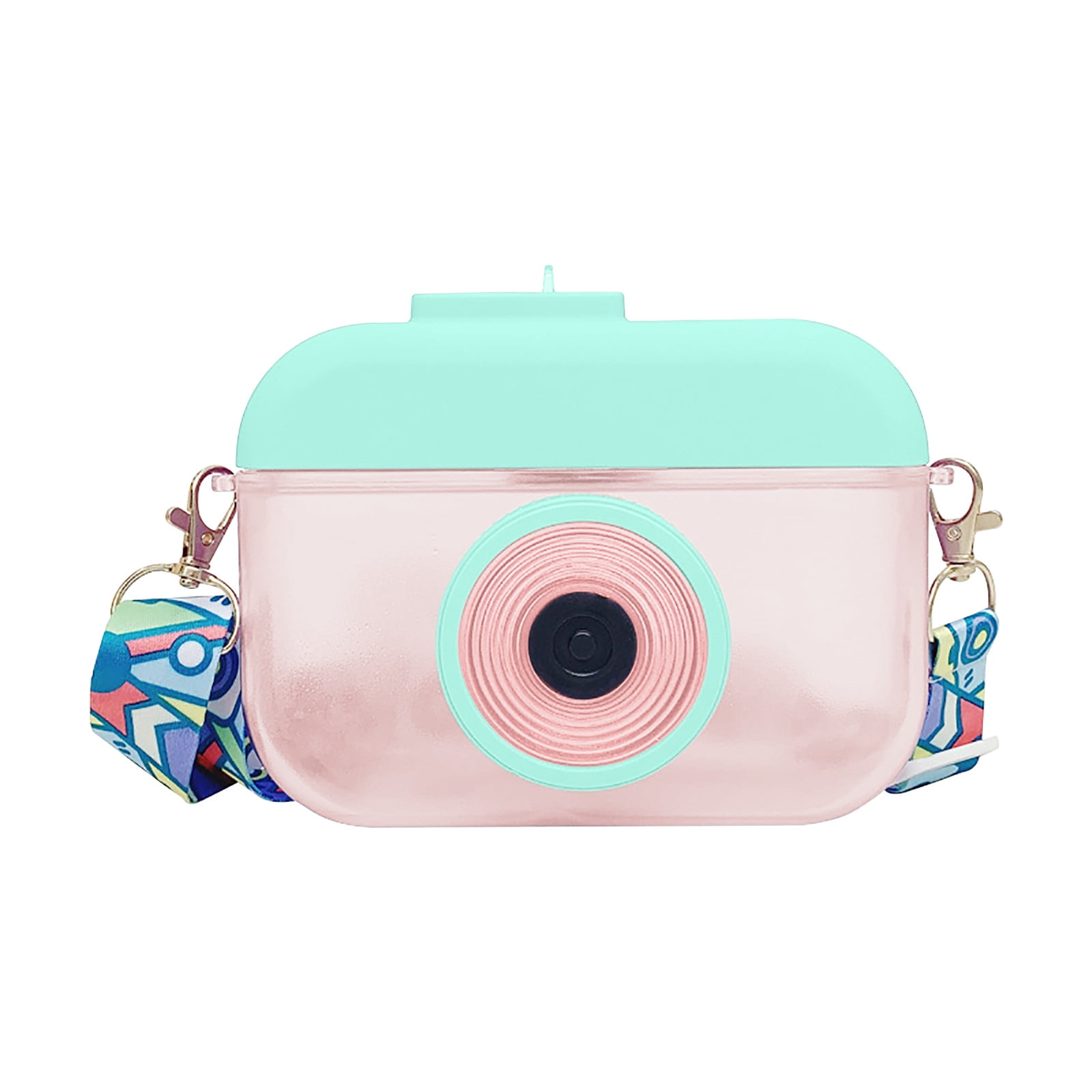 Uanit Cute Cartoon Camera Water Cup Personalized Creative With Straw ...
