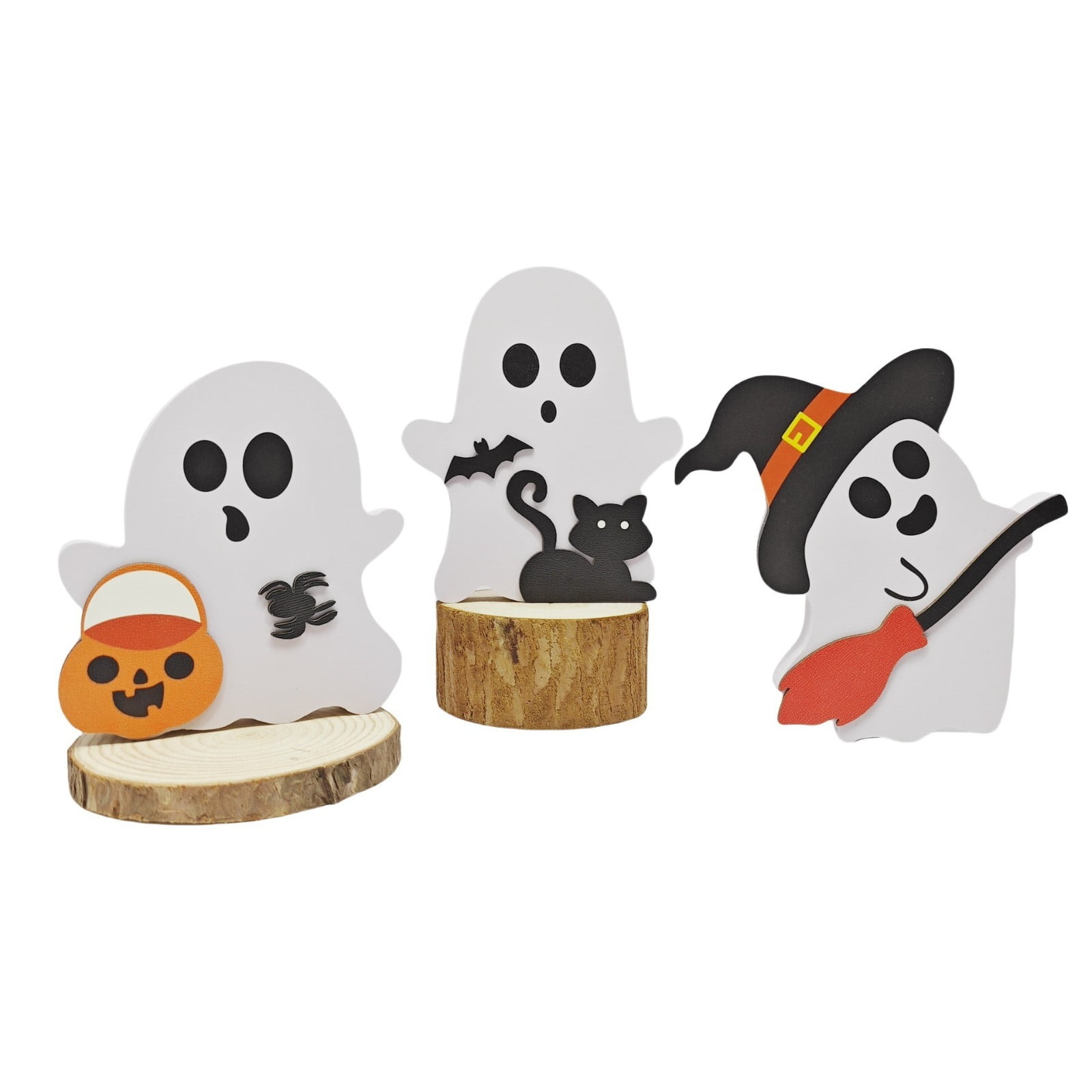 Uanit Cute Ghost Halloween Decorations for Indoors, Spooky Decorations ...