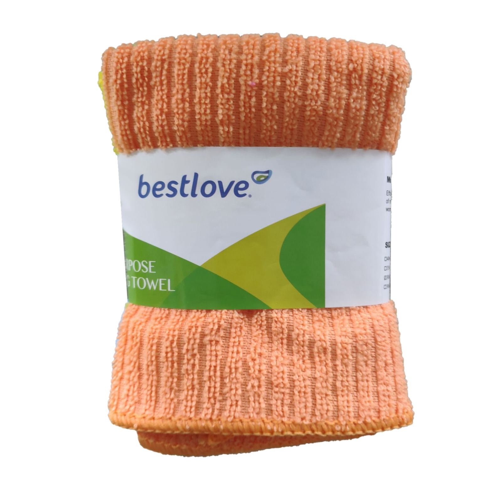 Uanit Dishwashing Scouring Pads Double Color Stripes Plain Colors Oil ...