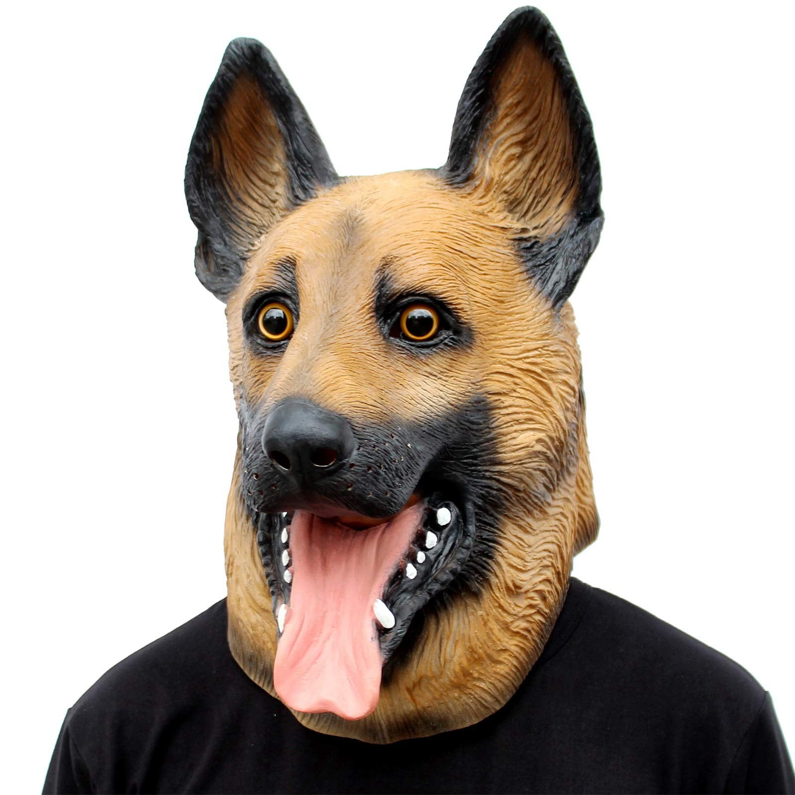 Uanit Dog Head Mask Halloween Party Dog Costume Masks Mask Super Bowl ...
