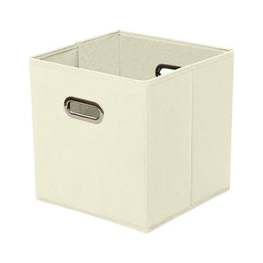 Ornavo Home Foldable Collapsible Storage Box Bins Linen Fabric Shelf ...