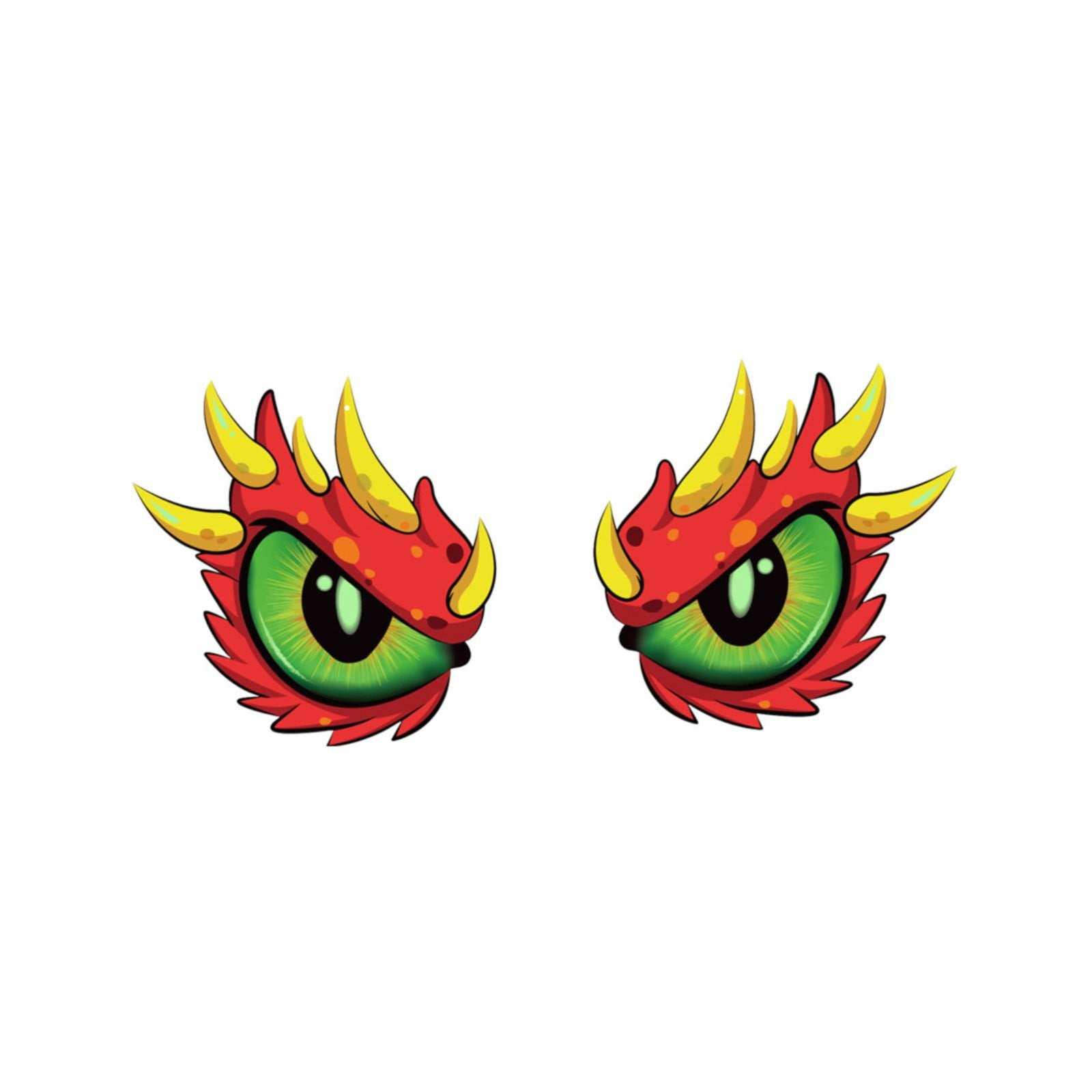 Uanit Halloween Eyes Double Sided Luminous Hanging Monster Eye Pendant ...