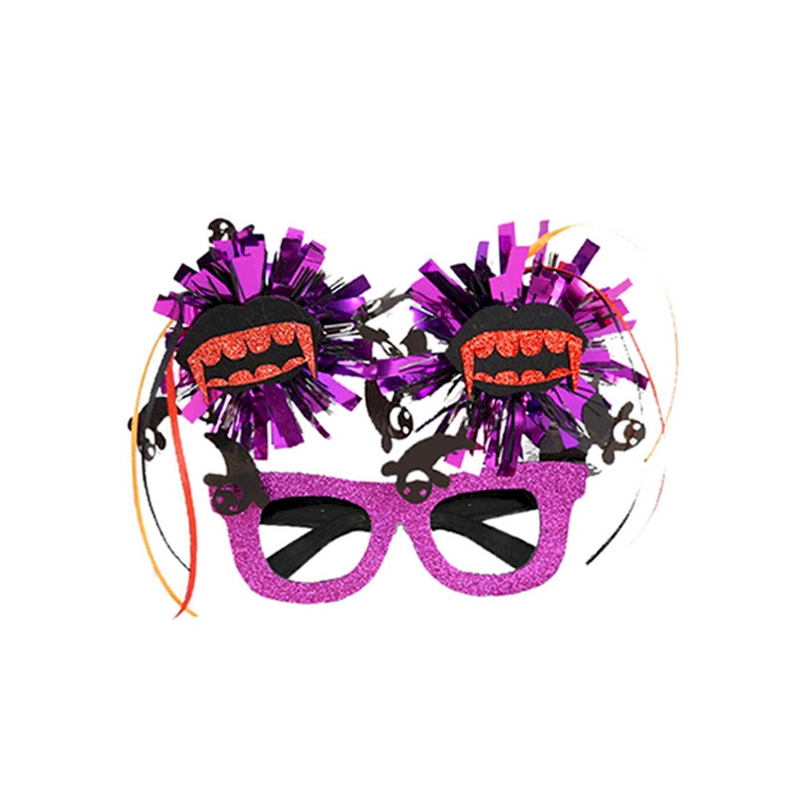 Uanit Halloween Glasses Bulk Glitter Party Glasses, Fun Novelty Toy ...