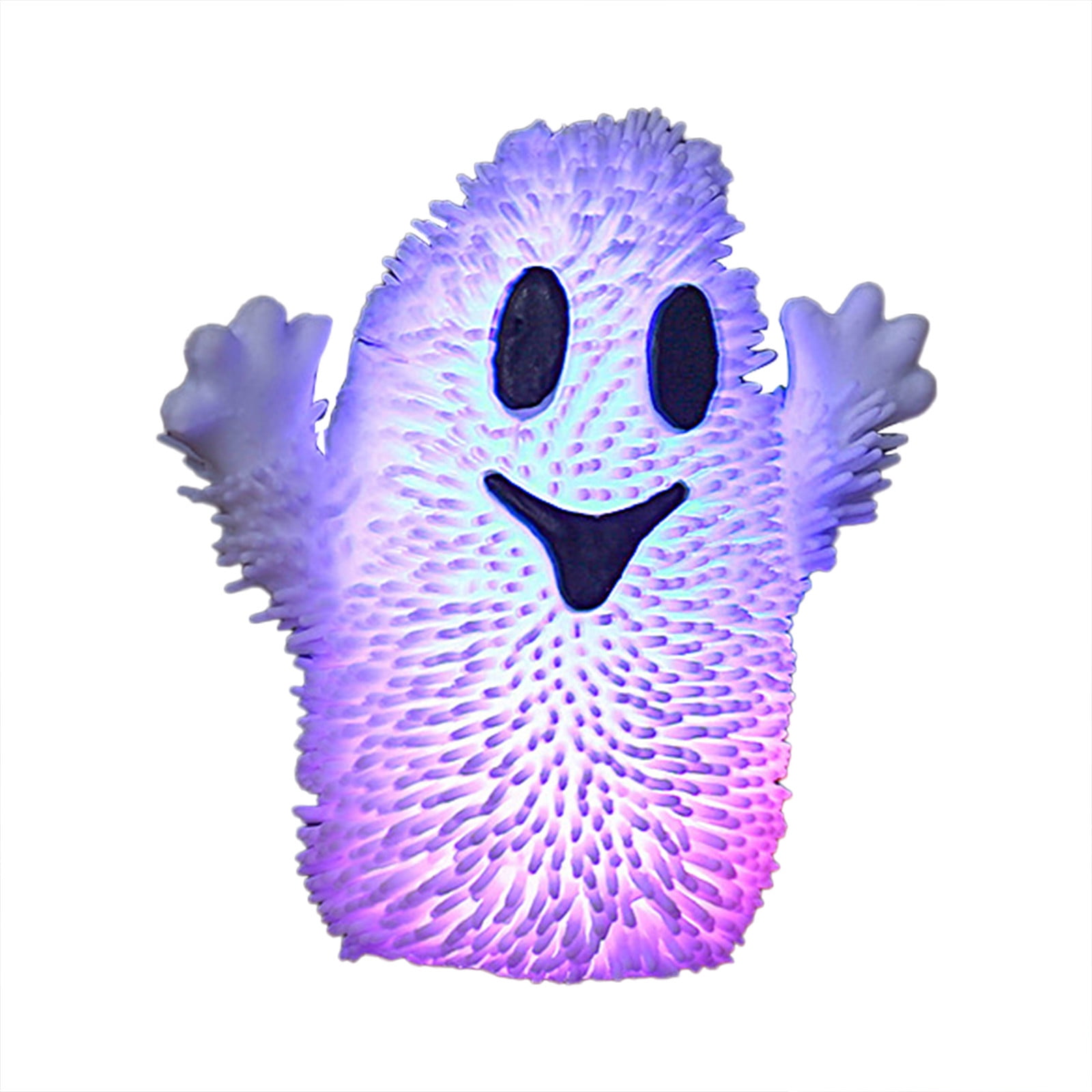 Uanit Halloween LED Stress Relief Puffer Balls, Mini Light up Squeeze ...