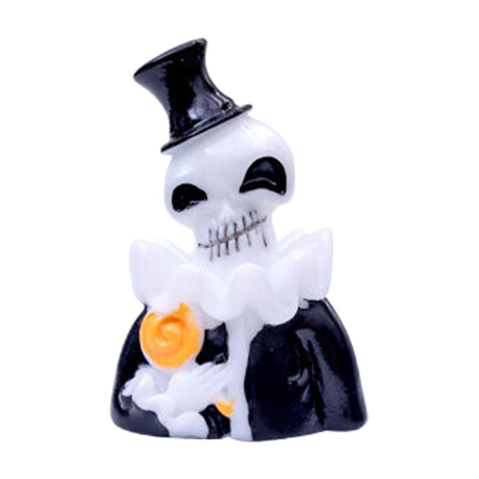 Uanit Halloween Pumpkin Ghost Skeleton Diy Mini Ornaments Halloween ...