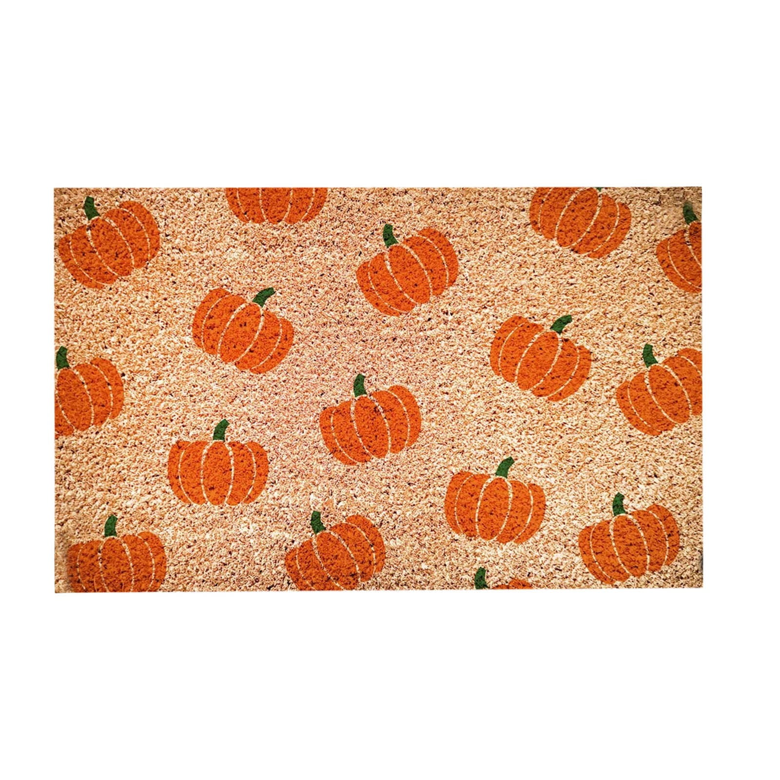 Uanit Hello Pumpkin Fall Door Mat Funny Welcome Doormat, Seasonal ...