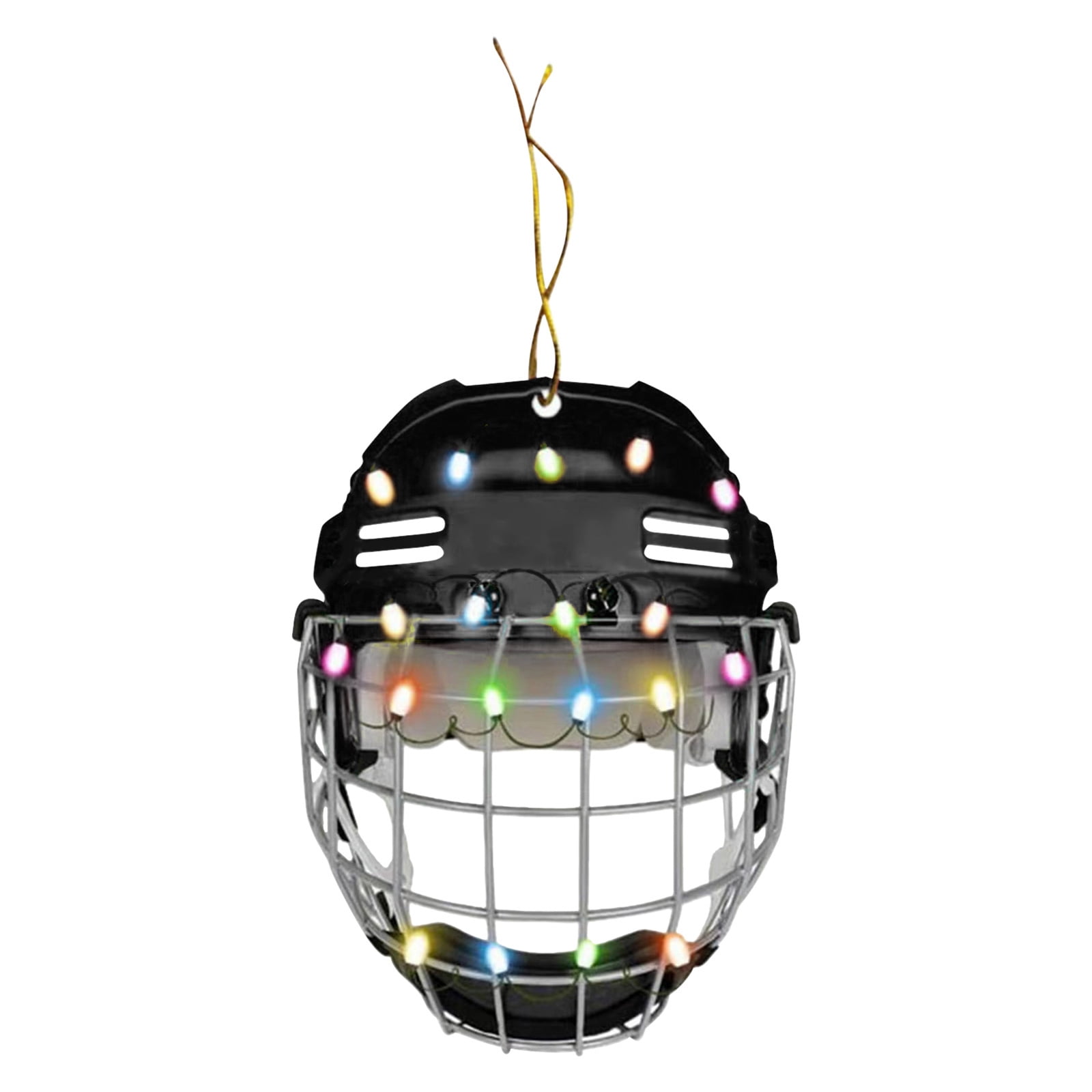 Uanit Hockey Ornaments, Hockey Ornaments for Christmas Tree Hockey Helmet Ornament, Hockey ...