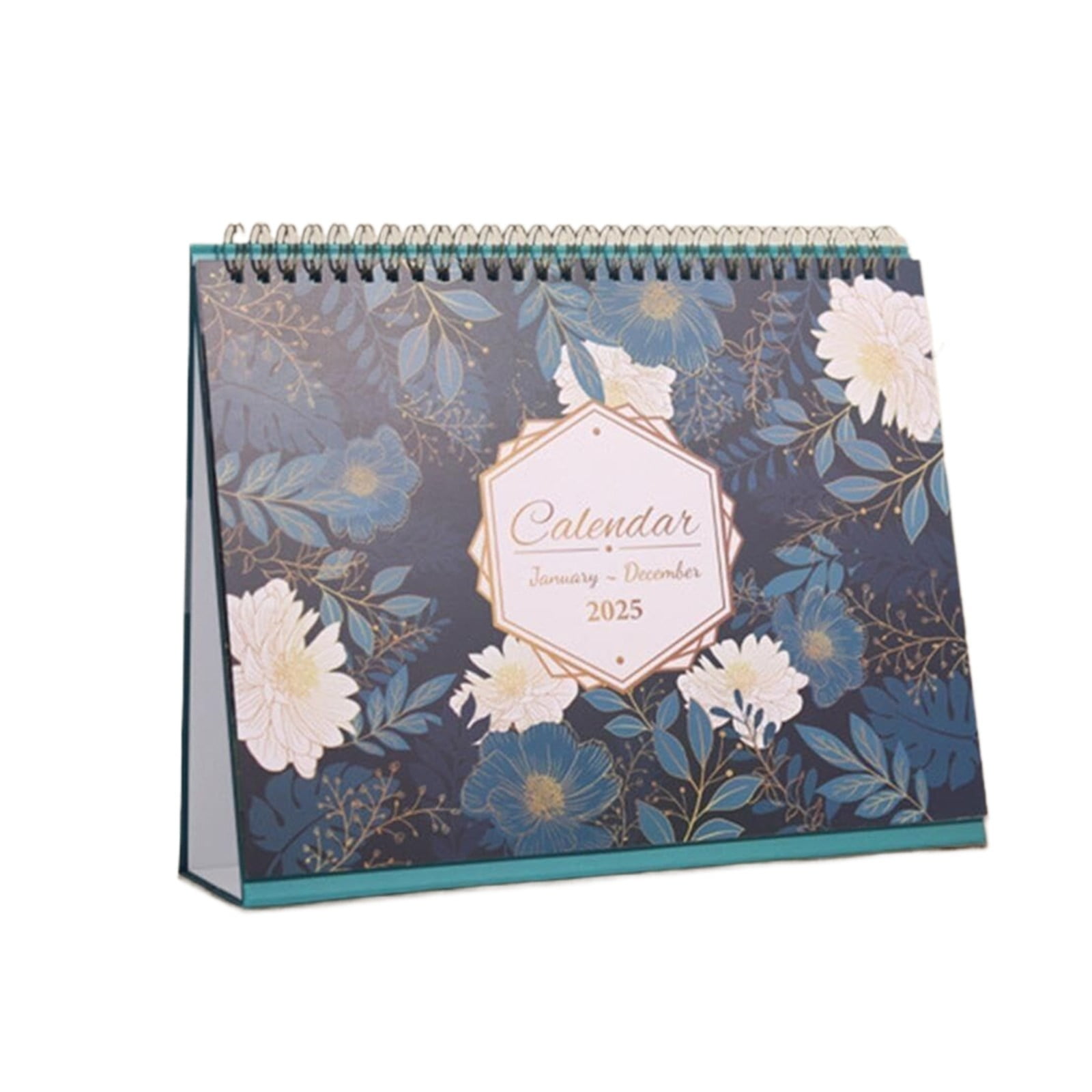 Uanit Mini Desk Calendar 2025, Standing Flip Small Desk Calendar, July ...