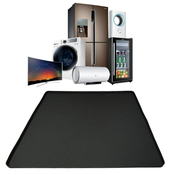 Uanit Mini Fridge Silicone Mat with Convex Edge - 23.6''x23.6''x0.5 ...