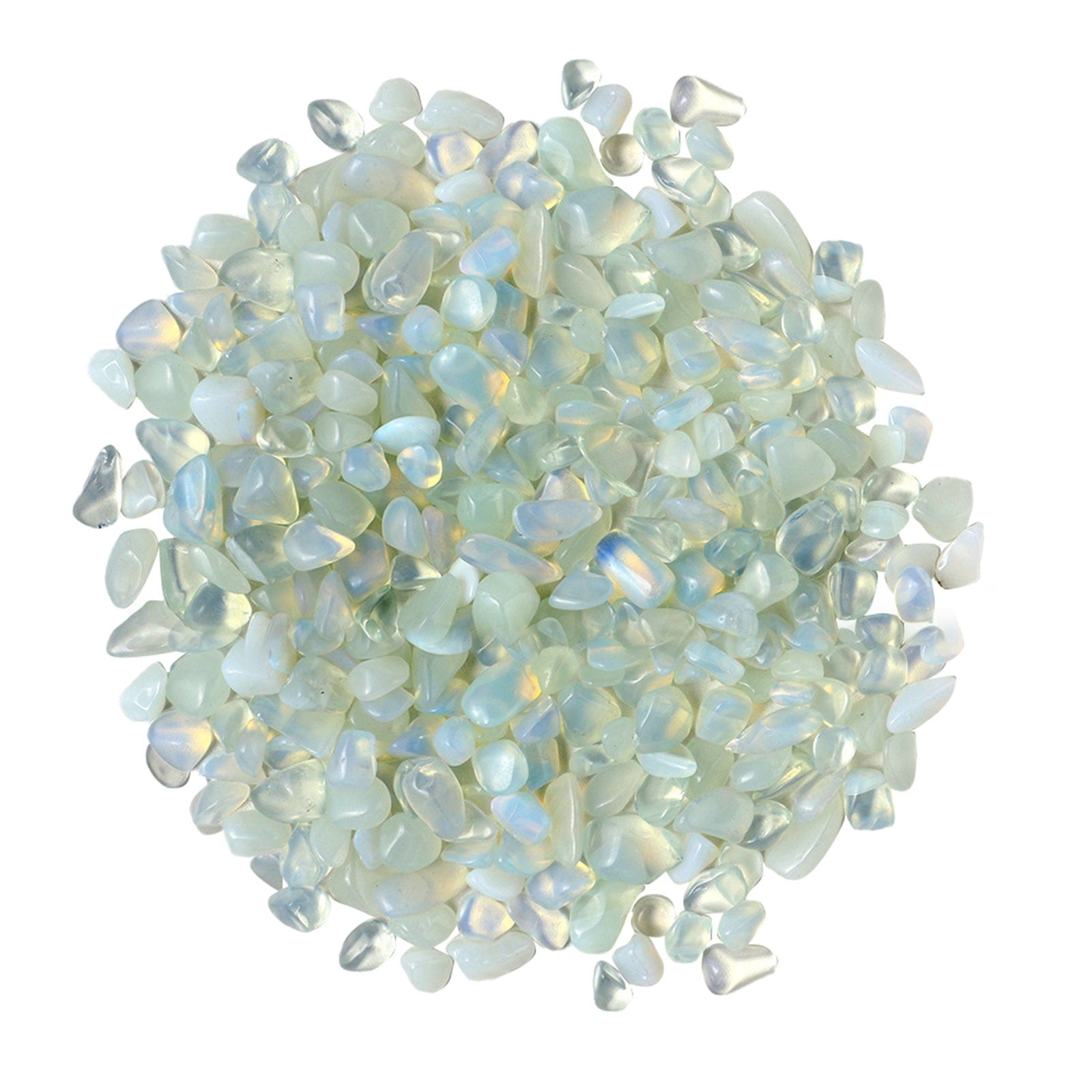 Uanit Natural Multicolor Fluorite Crystal Quartz Rocks Chips Vase ...