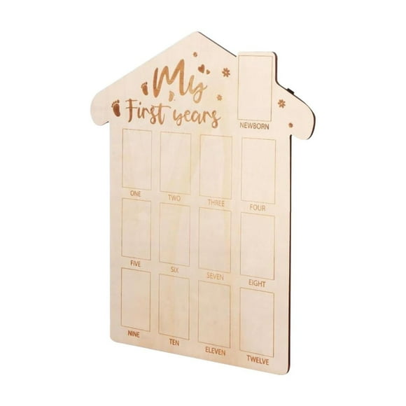 First Birthday Milestone Board