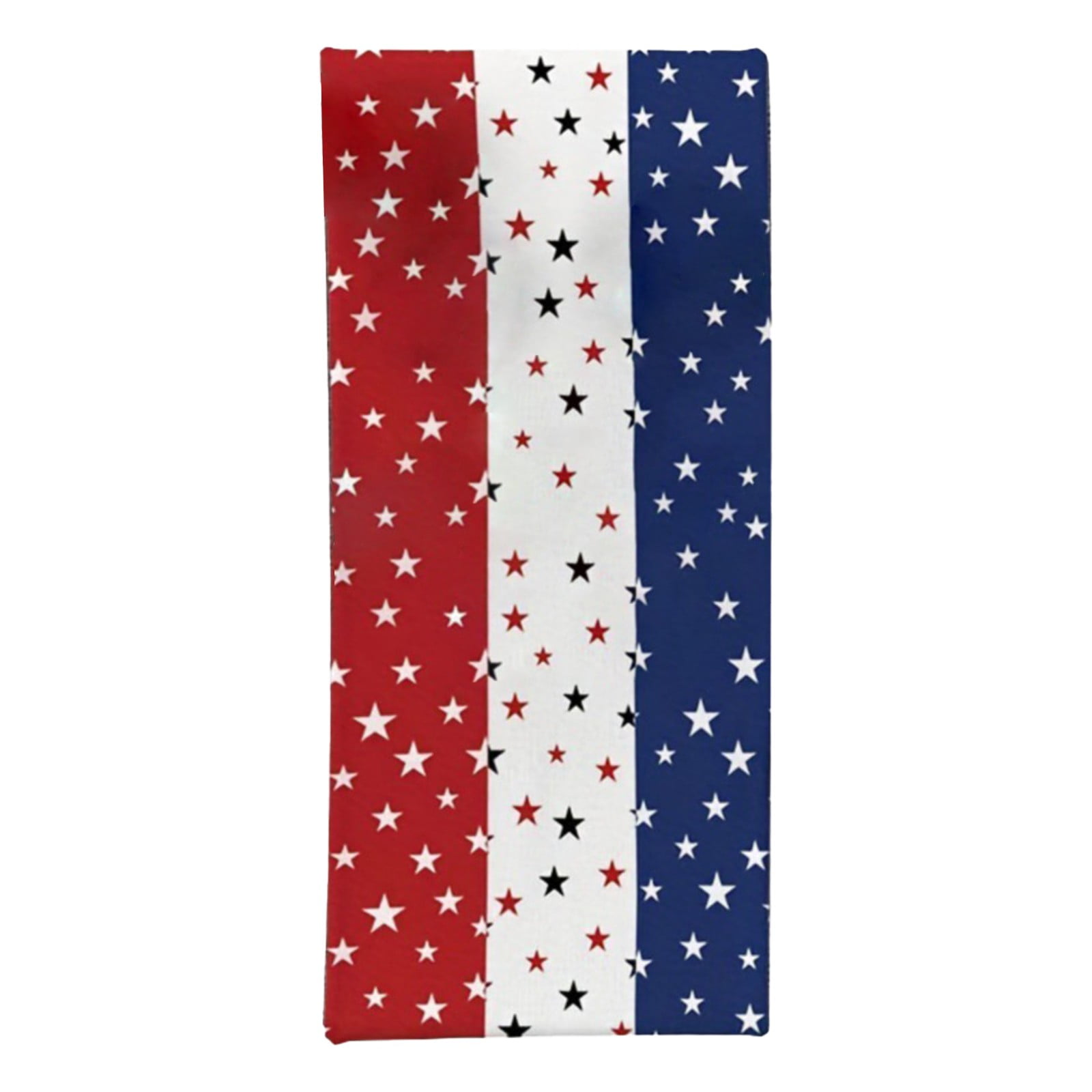 Uanit Placemats Strips Stars American Flag Patriotic Red White and Blue ...