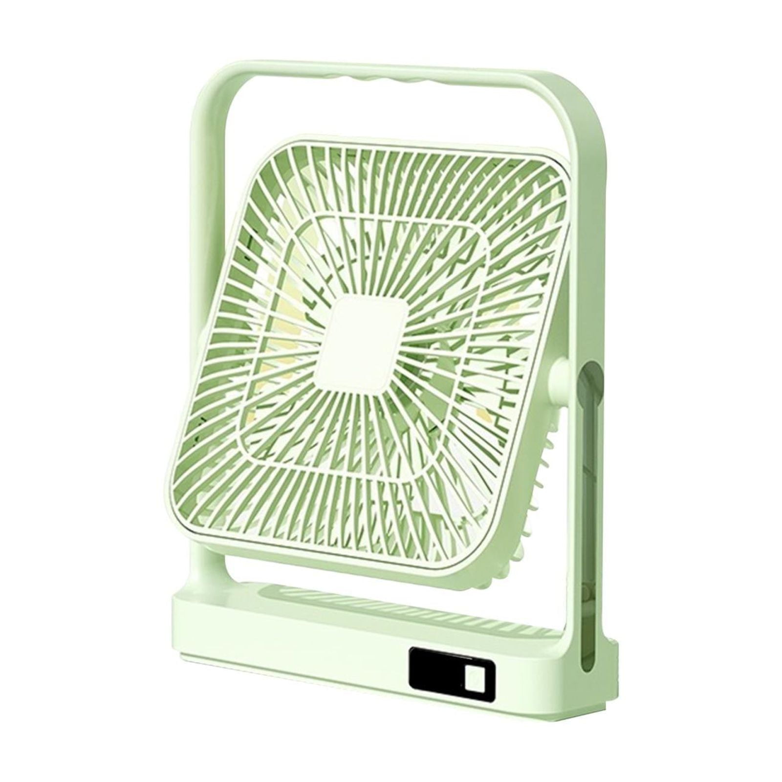 Uanit Portable Camping Fan with Lights Rechargeable Battery Operated ...
