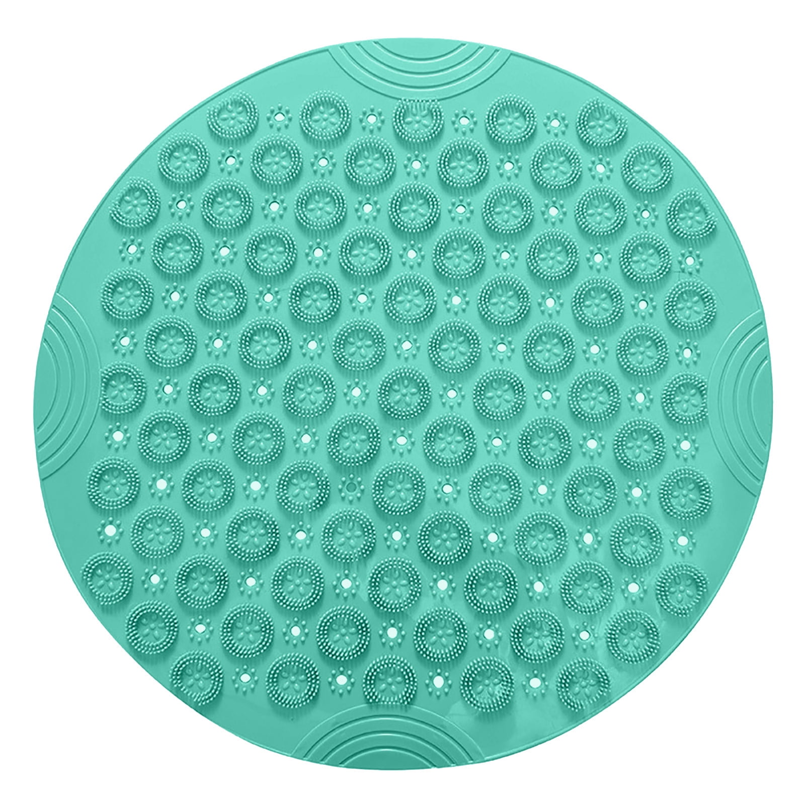 Uanit Round Bathroom Anti Slip Mat Shower Mat Extra Large Non-Slip Mat ...