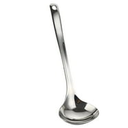 Spoon with Spout Soup Spoons Deep Soup Ladle Kitchen Gadget Stainless ...