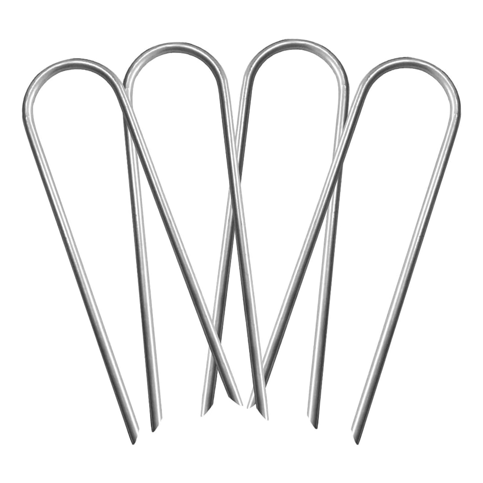 Uanit Steel Wire Fencing Staples 4PCS Wire Staples Galvanized Fencing ...