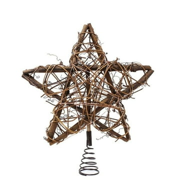 Color Changing LED Light Up Star Christmas Tree Topper Xmas Decoration ...