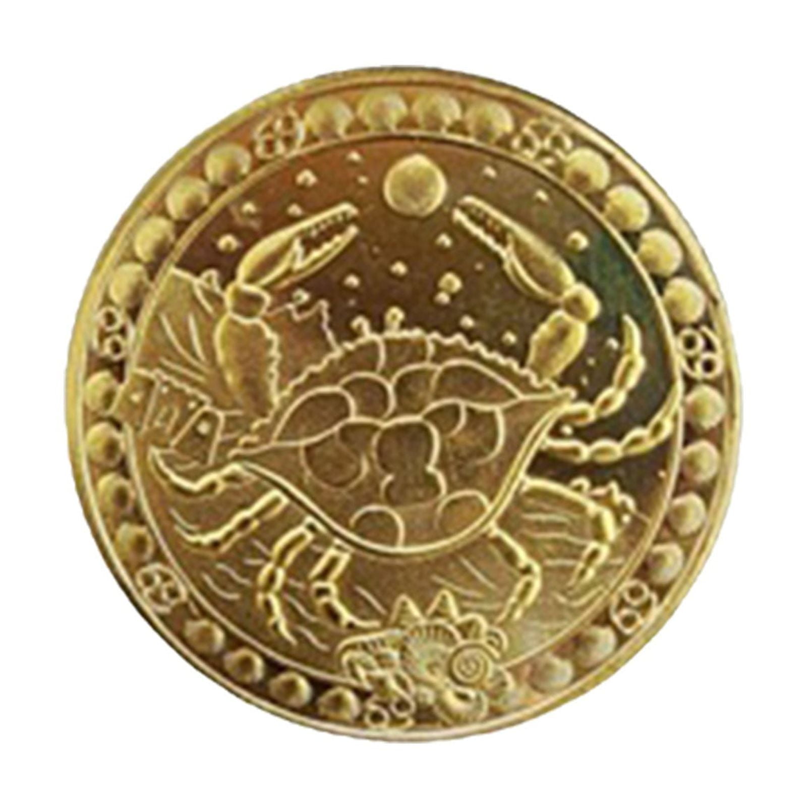 Uanit Twelve Zodiac Signs Commemorative Coins Tooth Fairy Wish Play 12 ...
