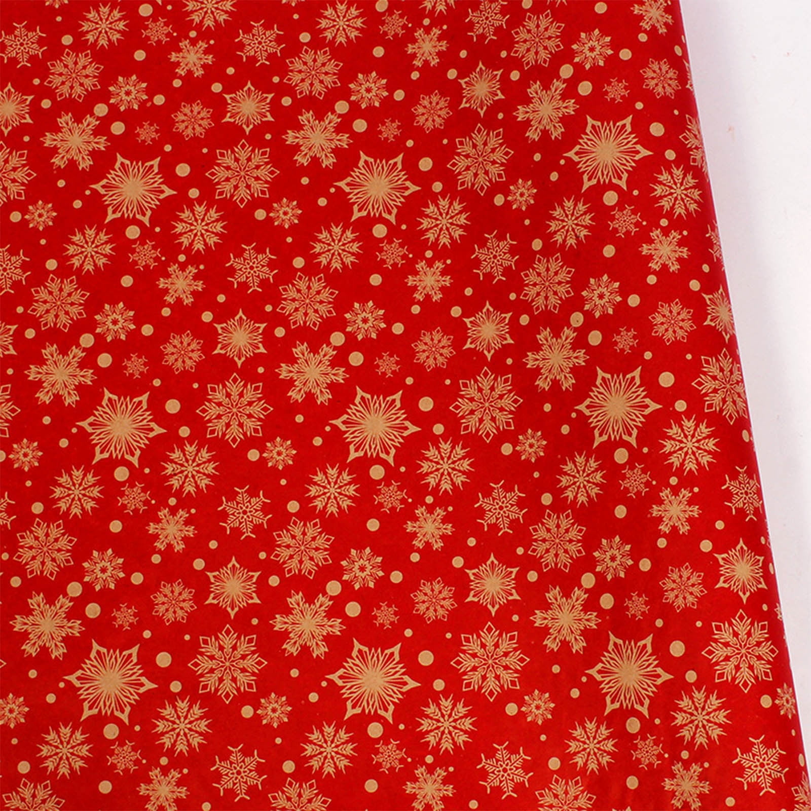 Uanit Vintage Christmas Wrapping Paper Roll, 19.69 X29.9in Kraft ...