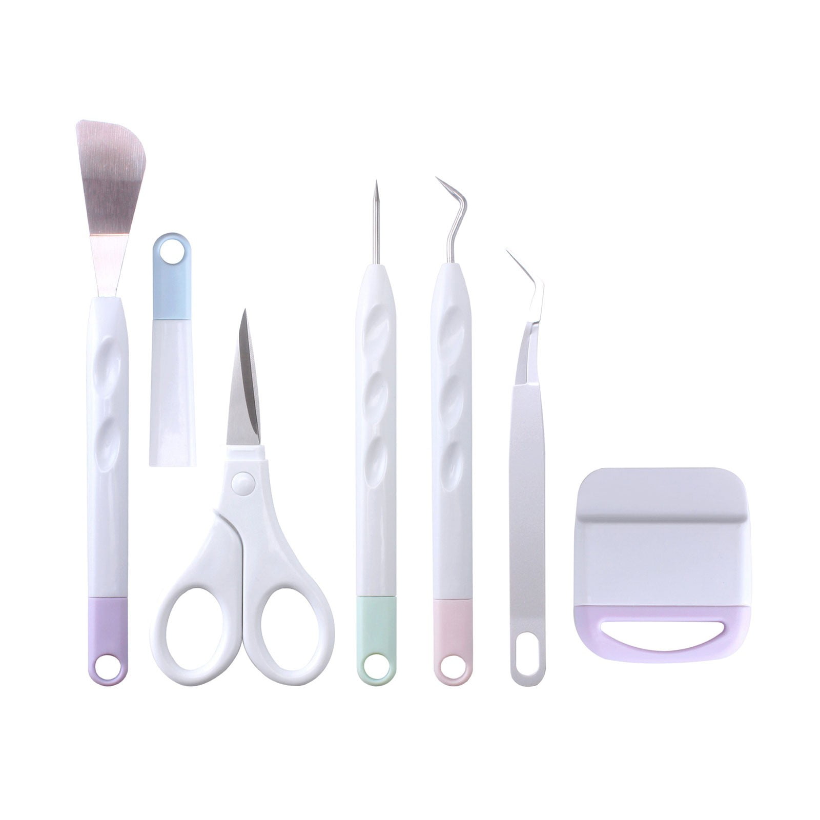 Uanit Vinyl Weeding Tool Set Diy Silhouette Embossing Lettering Tools 6 ...