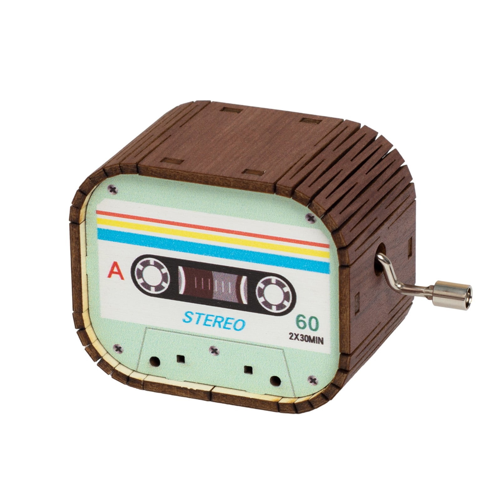 Uanit Wooden Music Boxes Vintage Hand Cranked Music Box Collectible ...