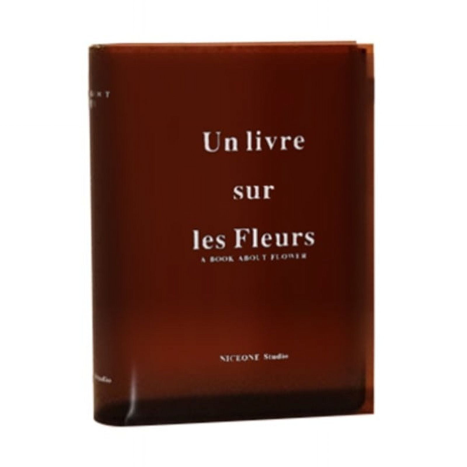 Uanit book flower pot vase Clear Book Vase Clear Book Vase Cute ...