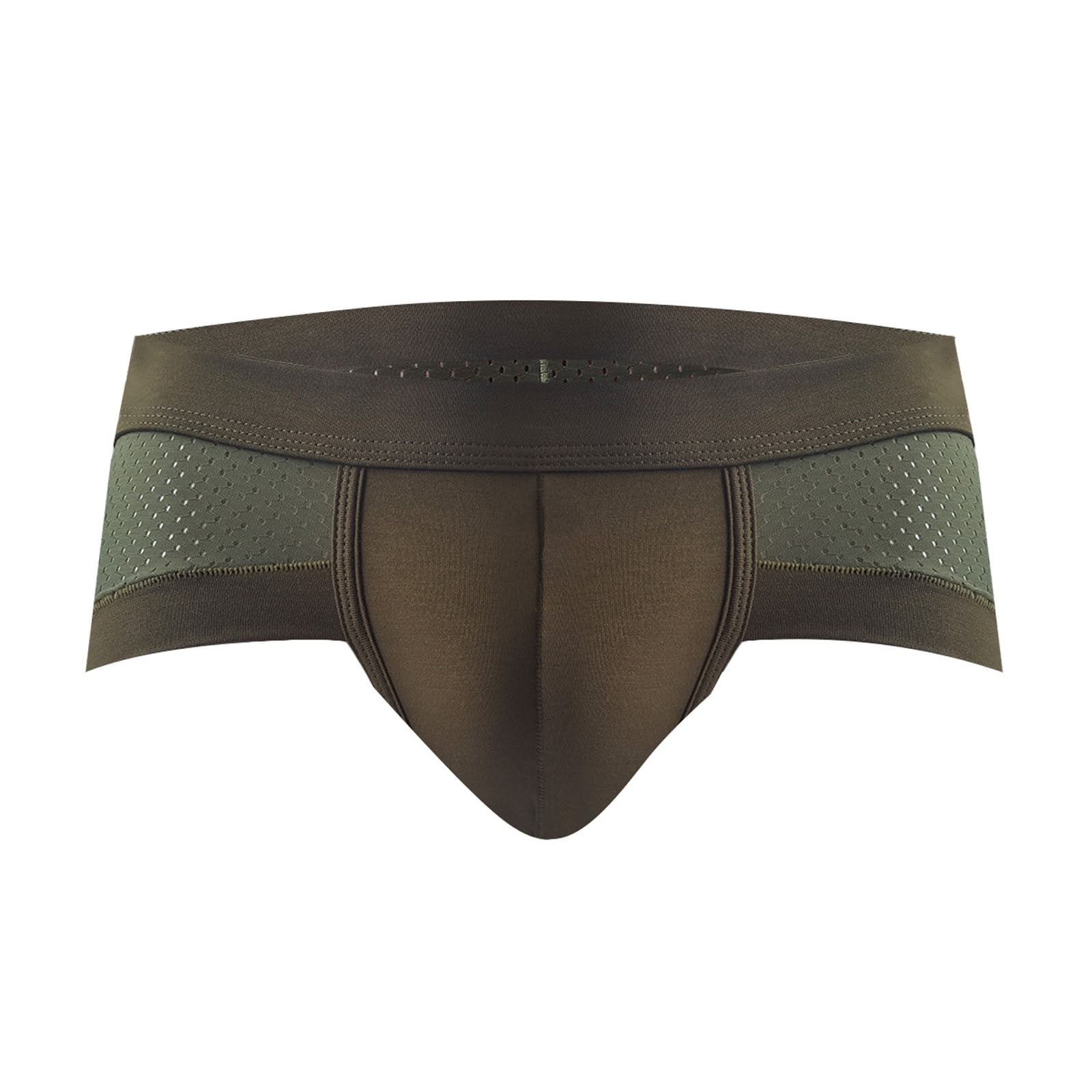 Uaswgudfs Mens Underwear Cotton Mesh Thongs Short Leg Low Rise ...