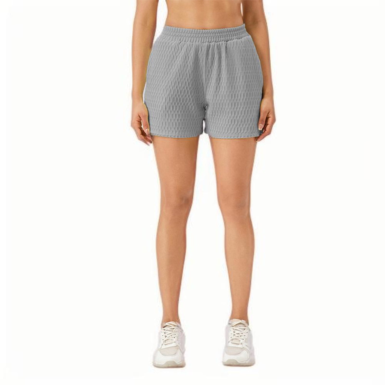 Uaswgudfs Women's Shorts, Lightweight Lounge, Soft Jersey Comfortable ...