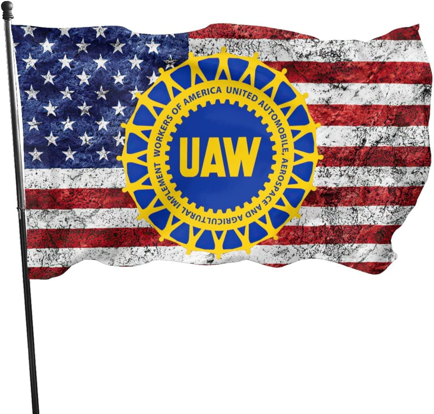 Uaw Region Variety Head American Veterans Day Memorial Day Garden 3x5Ft ...