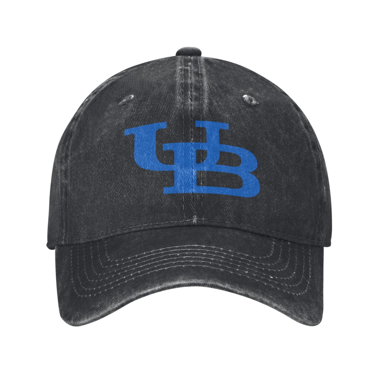 Ub University Logo Adult Adjustable Classic Washed Casquette Cap Hat ...