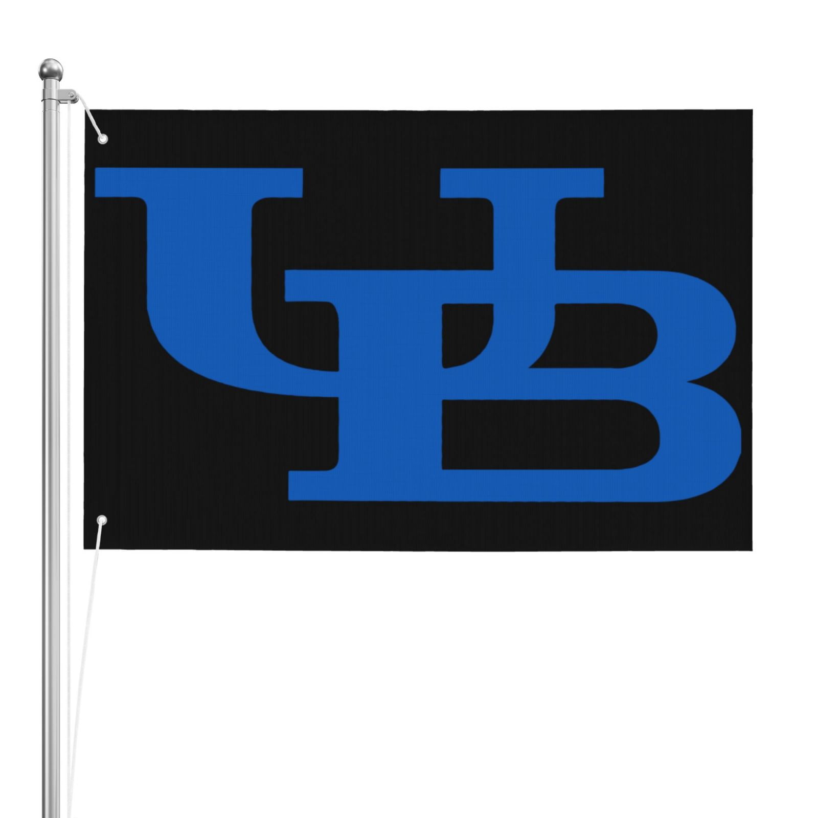 Ub University Logo Flag Double Sided Flag 2x3ft For Home/Company/Indoor ...