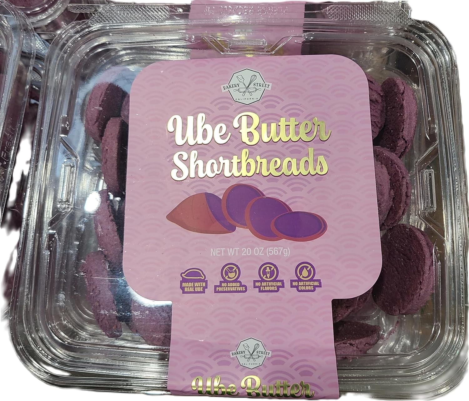 Ube Butter Shortbreads - Walmart.com