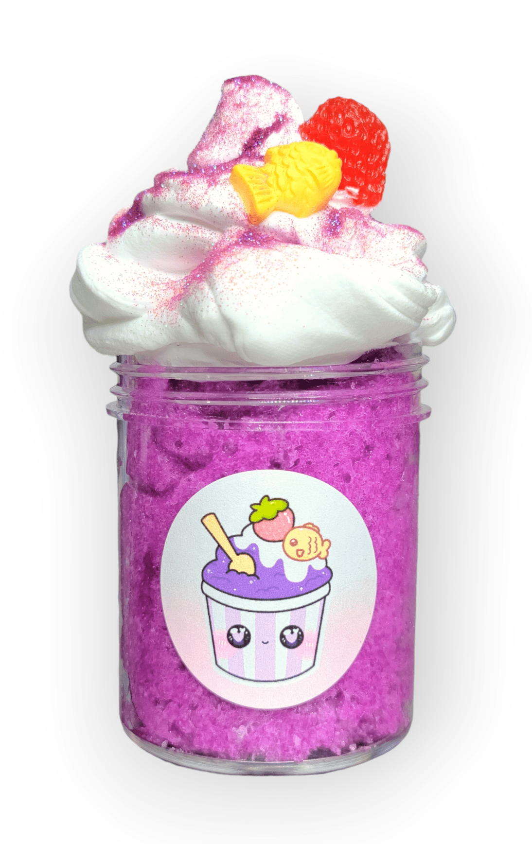 Ube Shaved Ice Handmade Snowfizz Slime - Walmart.com