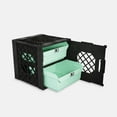 UbeCube Grabinet™ 1x2 - Crate with Two Large Storage Bins - Walmart.com