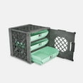 UbeCube Grabinet™ 1x3 - Crate with Three Large Storage Bins - Walmart.com