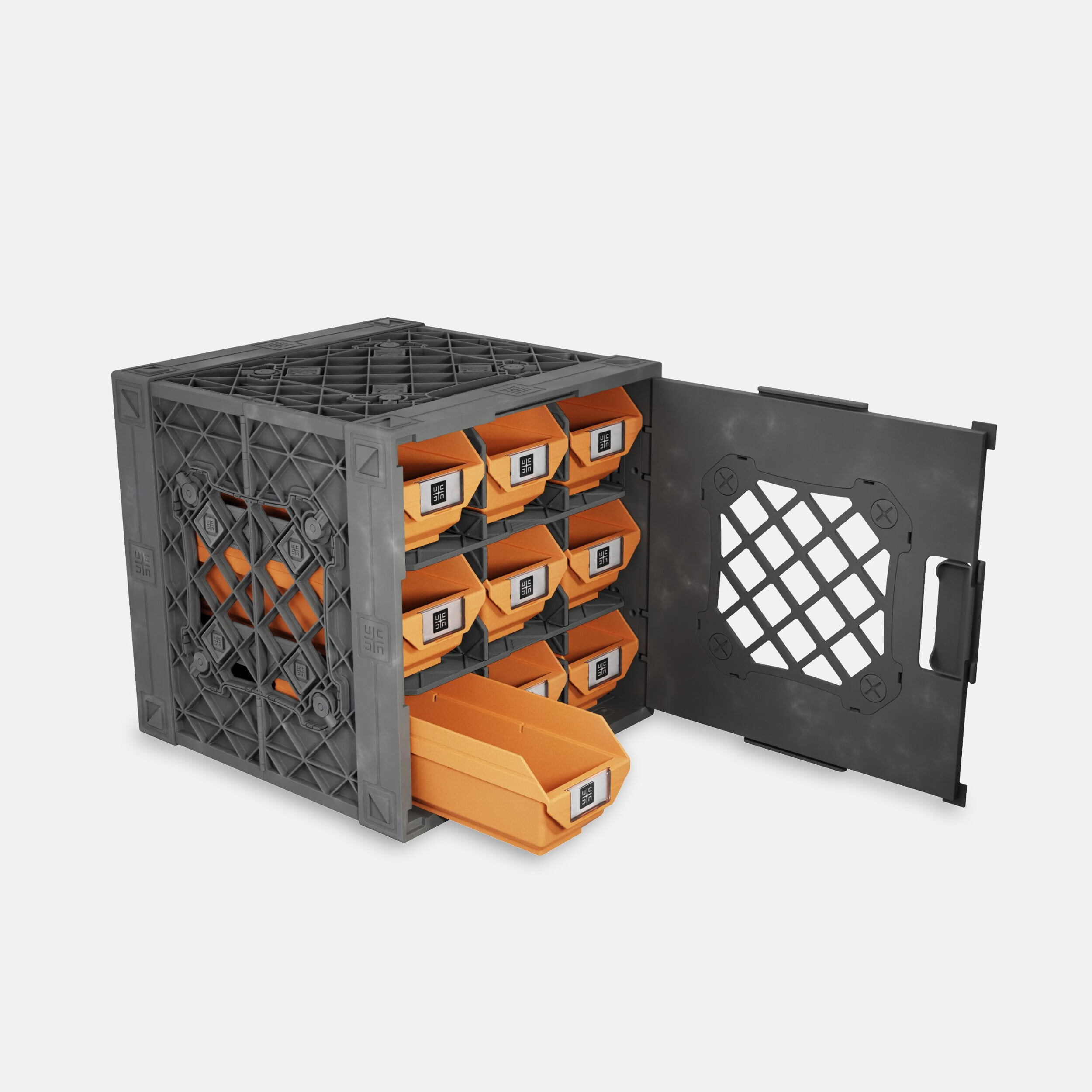 UbeCube Grabinet™ 3x3 - Crate with Nine Storage Bins - Walmart.com