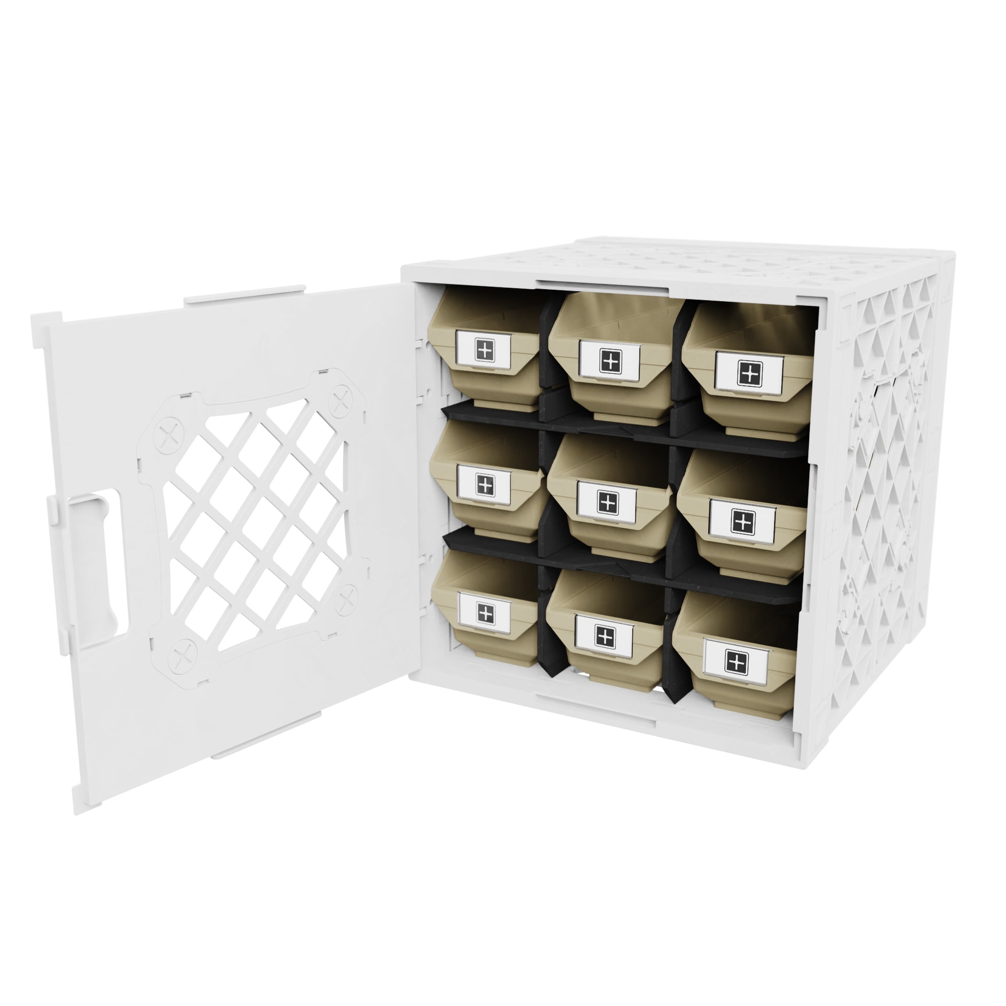 UbeCube Grabinet™ 3x3 - Crate with Nine Storage Bins - Walmart.com