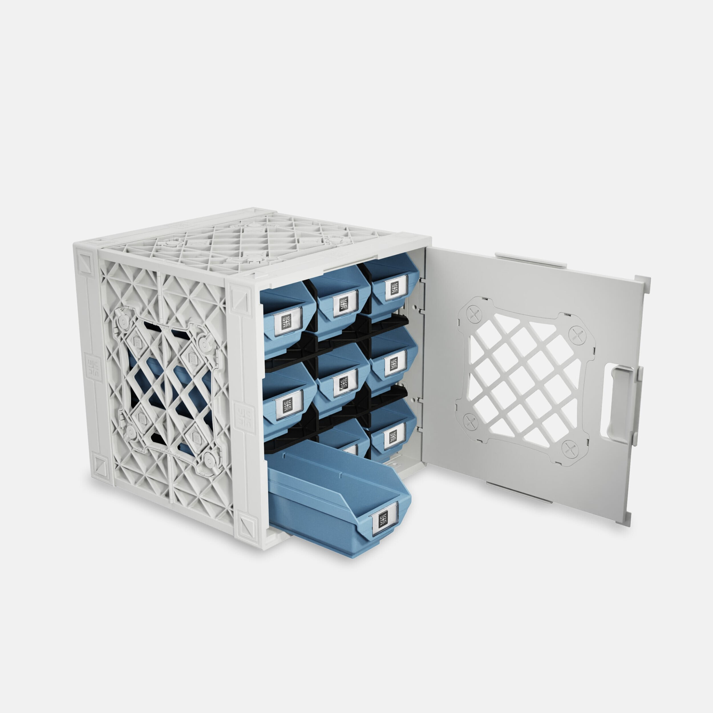 UbeCube Grabinet™ 3x3 - Crate with Nine Storage Bins - Walmart.com
