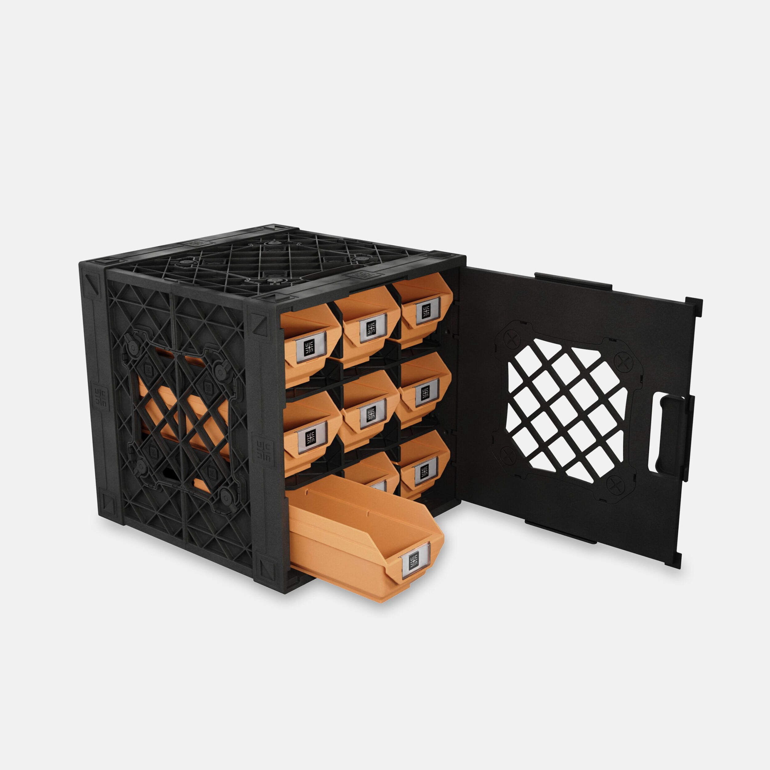 UbeCube Grabinet™ 3x3 - Crate with Nine Storage Bins - Walmart.com