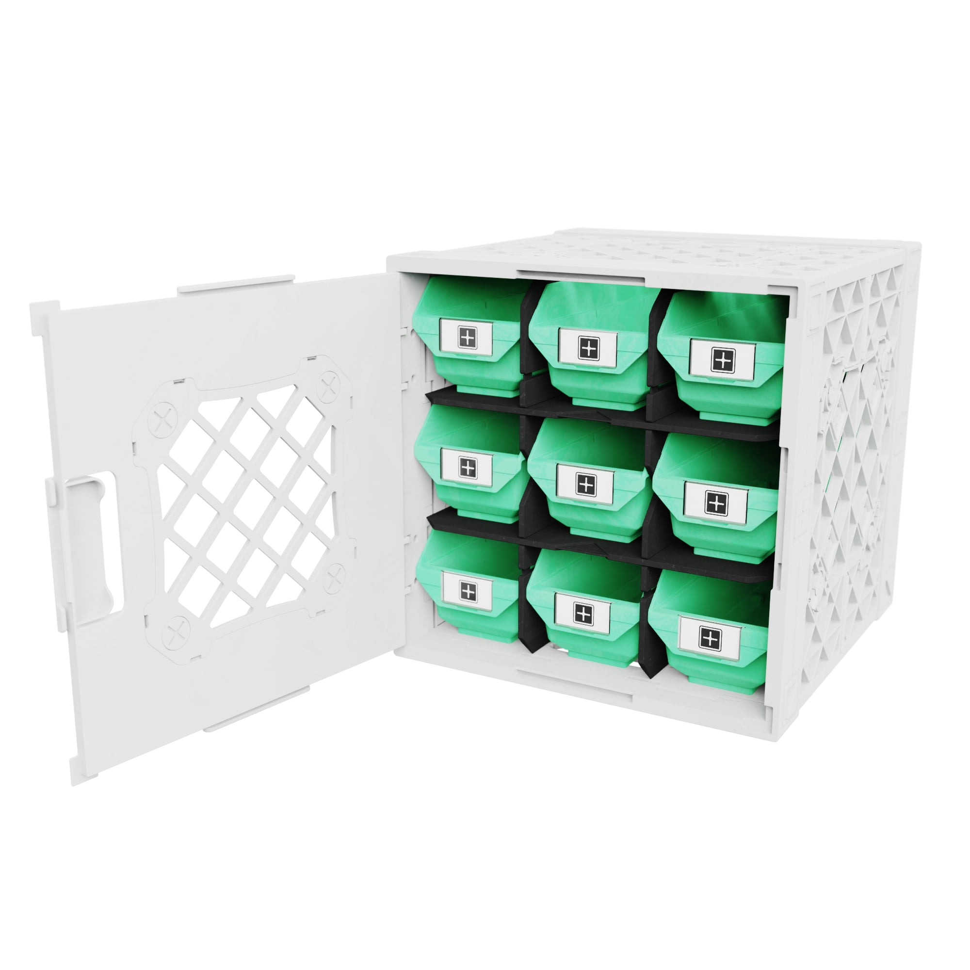 UbeCube Grabinet™ 3x3 - Crate with Nine Storage Bins - Walmart.com