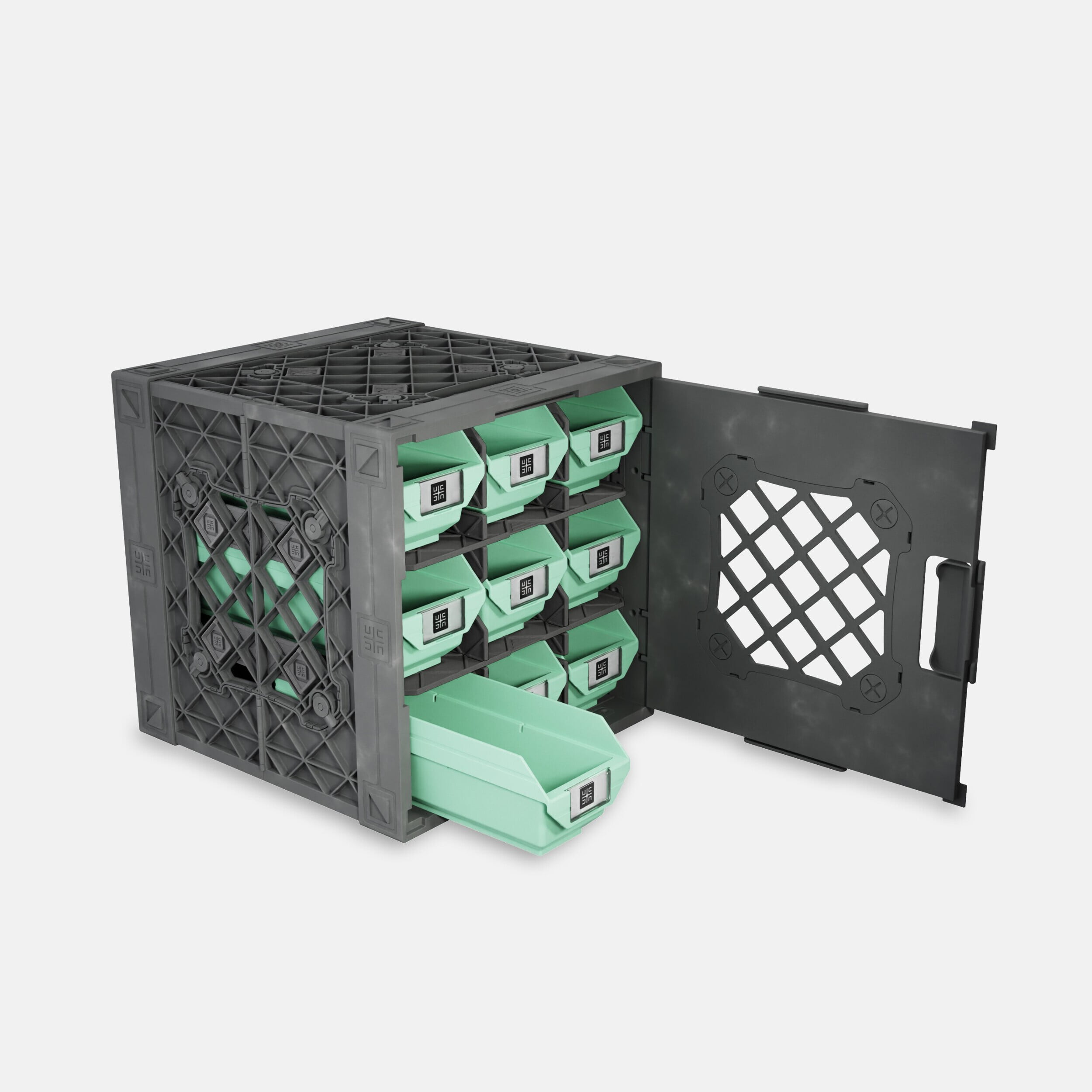 UbeCube Grabinet™ 3x3 - Crate with Nine Storage Bins - Walmart.com