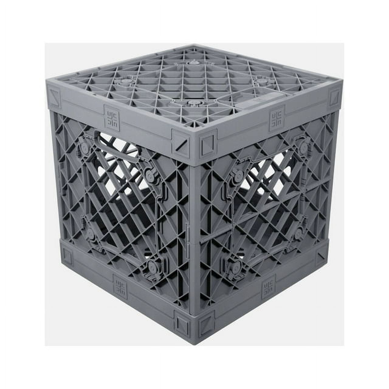 Ubecube UC01 Crate Gray - Collapsible, Omni Stackable, Modular Crate ...